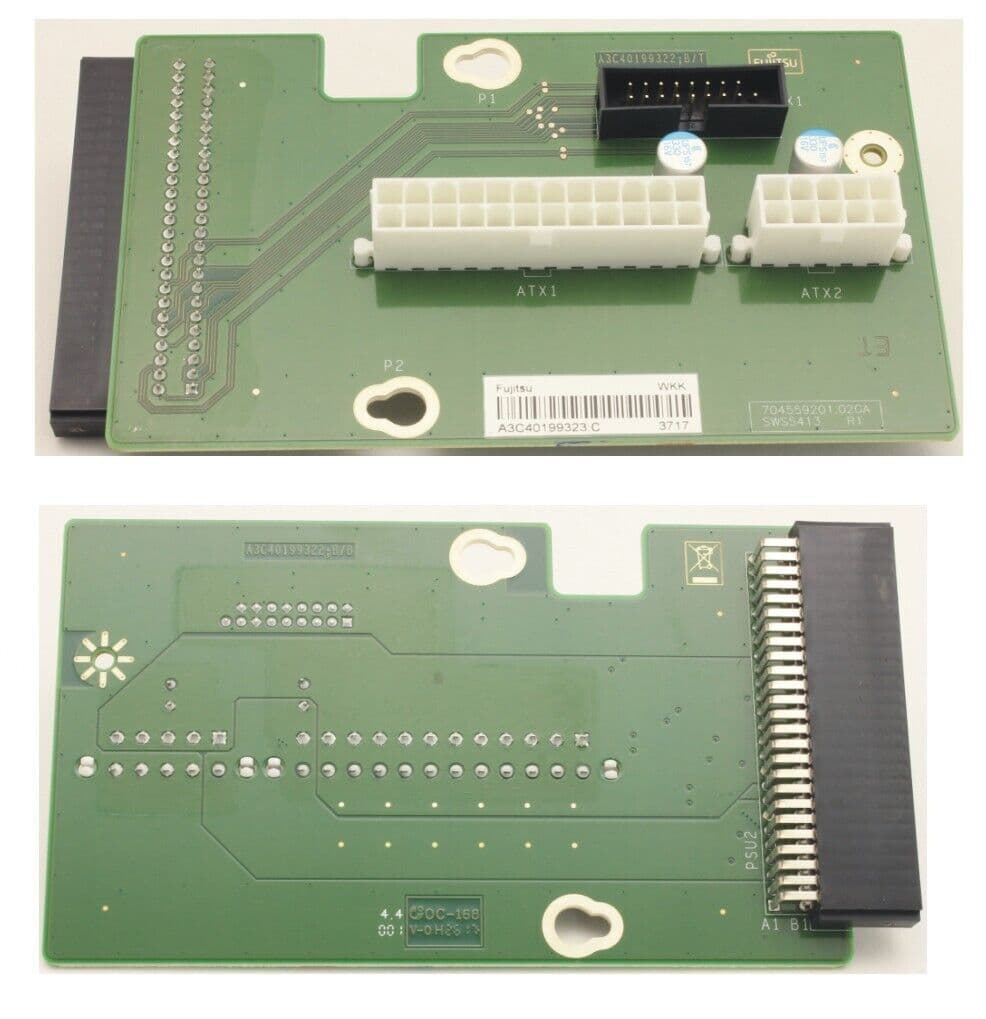 Fujitsu Primergy RX2520 M5 Redundant PSU PDB Power Cables S26361-F3699-L20
