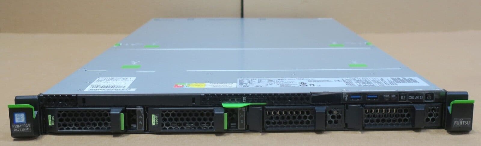 Fujitsu Primergy RX2530 M1 2x 10C E5-2650V3 256GB RAM 2x 300GB HDD 4 ...