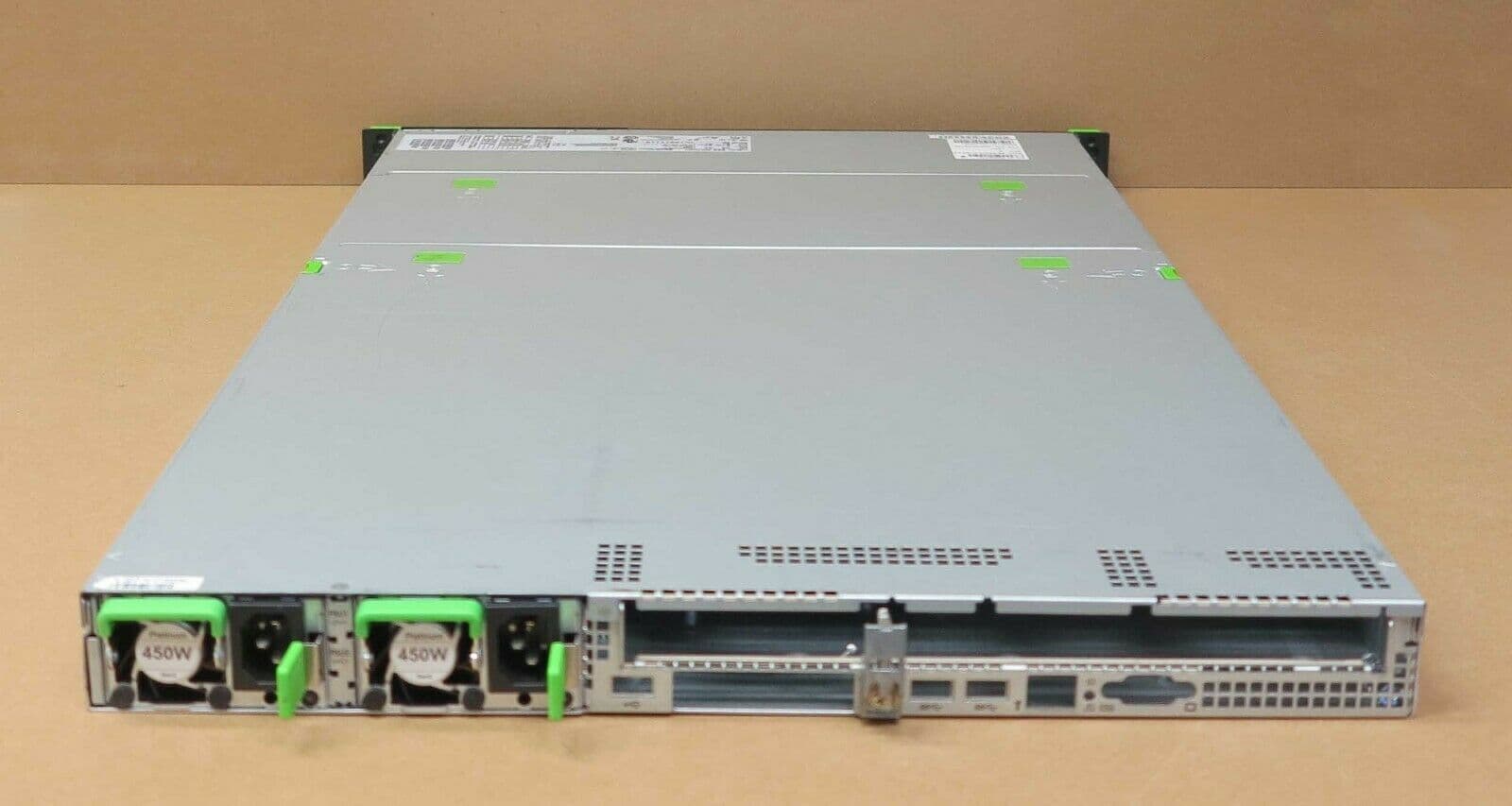 Fujitsu Primergy RX2530 M1 4 Bay Rackmount 1U Server 2x 450W PSU ...