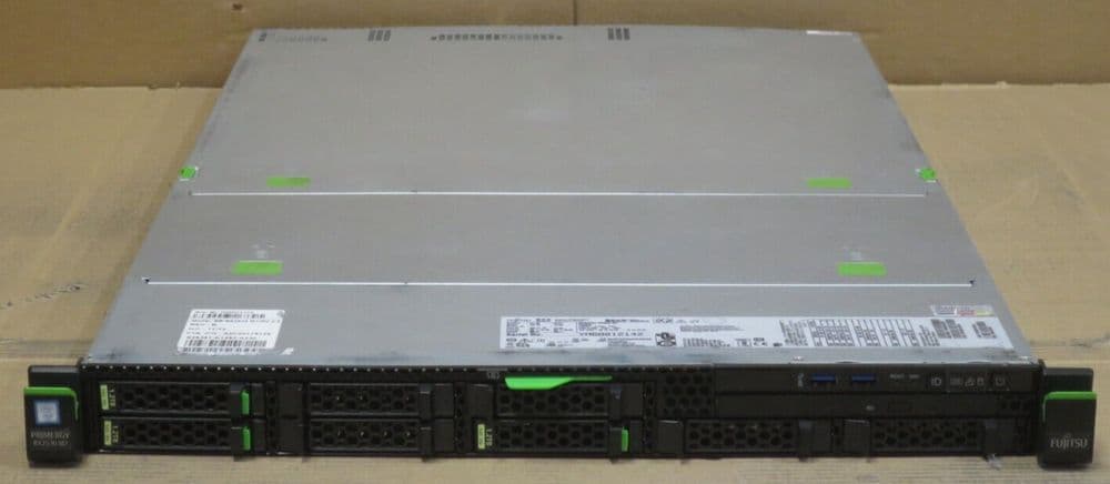 Fujitsu Primergy RX2530 M2 2x 10C E5-2640v4 2 4GHz 64GB Ram 3x 1 2TB HDD Server