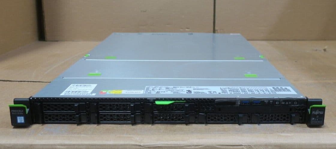 Fujitsu Primergy RX2530 M4 2x 10Core Silver 4114 192GB RAM 4x 2 5" Bay ...