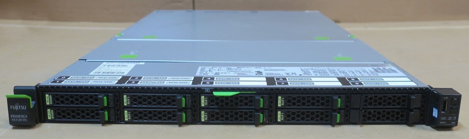 Fujitsu Primergy RX2530 M4 2x 8C Silver 4110 288GB RAM 11 6TB Storage ...