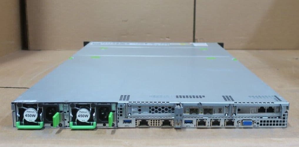 Fujitsu Primergy RX2530 M4 2x 8C Silver 4110 288GB RAM 4x 2 5" Bay 1U ...