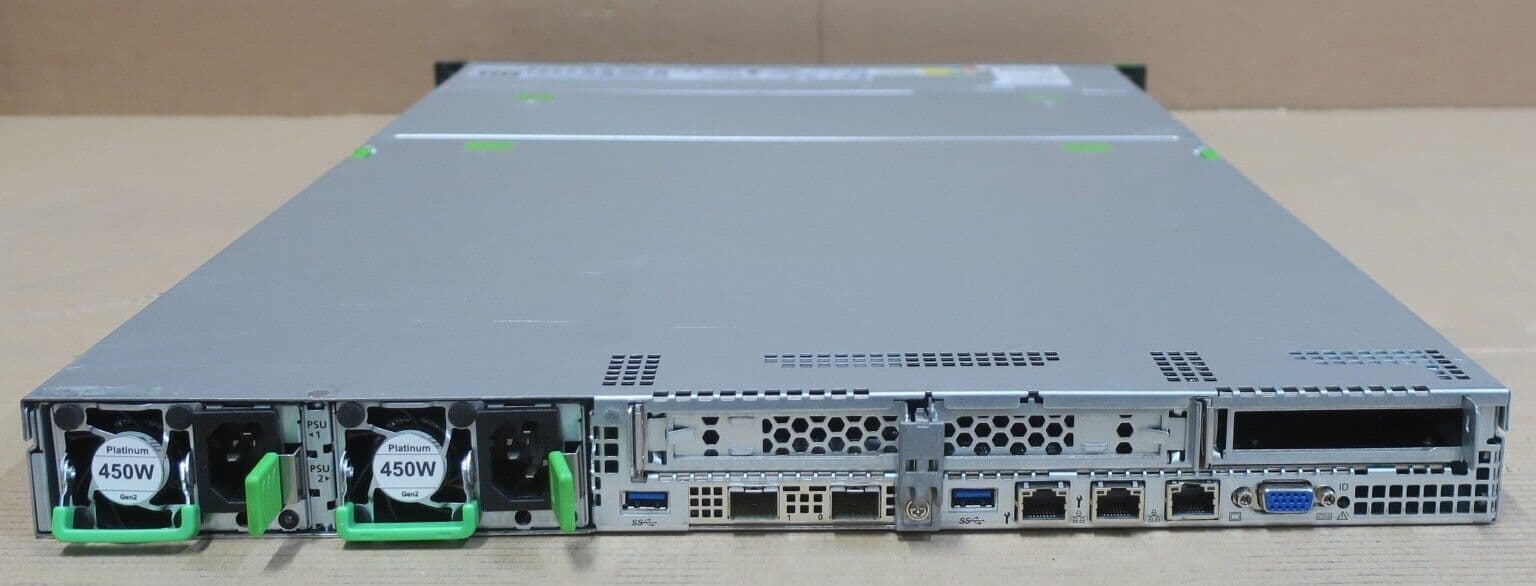 Fujitsu Primergy RX2530 M4 2x Scalable CPU 24-DIMM 4-Bay CTO 1U Server ...