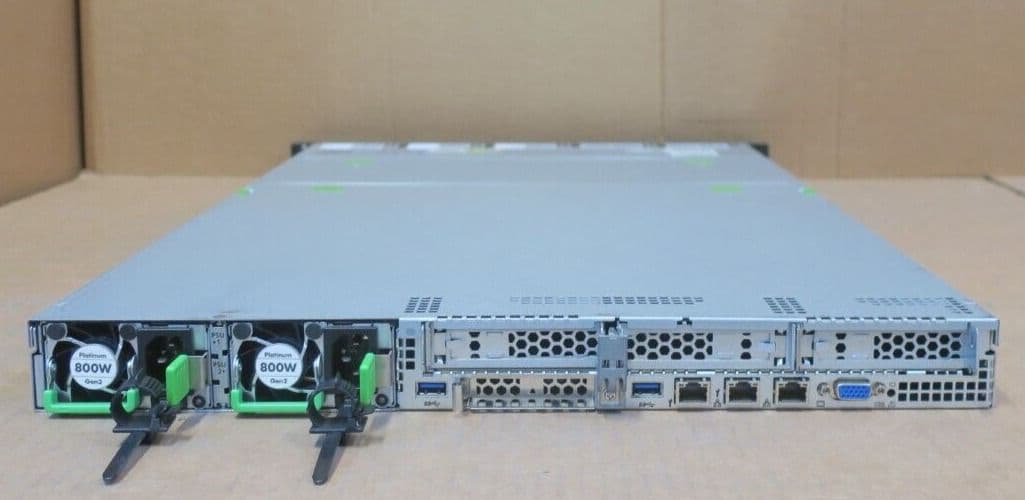 Fujitsu Primergy RX2530 M4 4C Gold 5122 16GB RAM 10-Bay WS2012 R2 1U Server