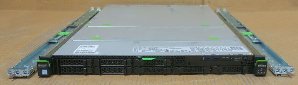 Fujitsu Primergy RX2530 M4 8C Silver 4110 2 1GHz 128GB Ram 4x 2 5" Bay ...
