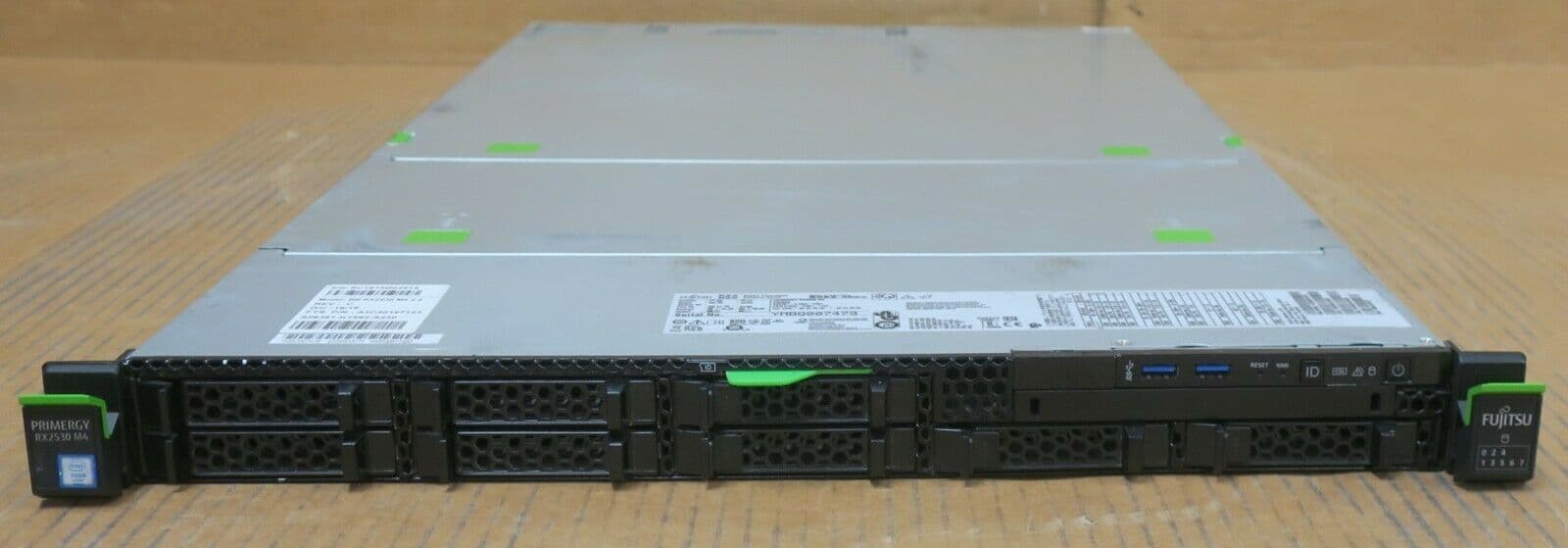 Fujitsu Primergy RX2530 M4 8C Silver 4110 2 1GHz 128GB Ram 4x 2 5" Bay ...