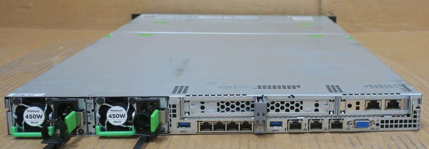 Fujitsu Primergy RX2530 M4 8C Silver 4110 2 1GHz 128GB Ram 4x 2 5" Bay ...