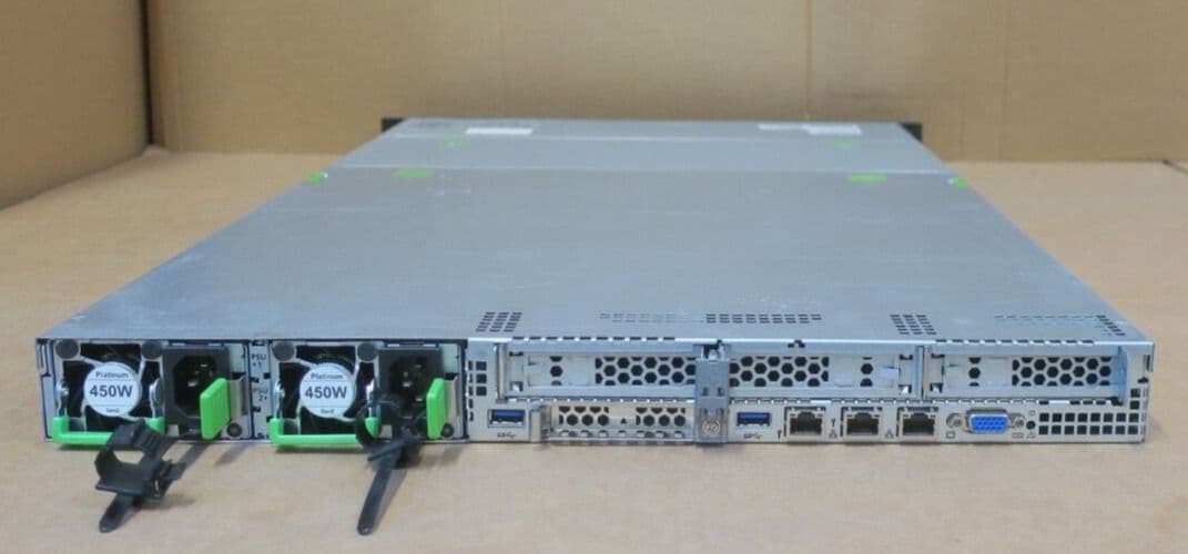 Fujitsu Primergy RX2530 M4 Eight-Core Silver 4110 32GB RAM 4x 2 5" Bay ...