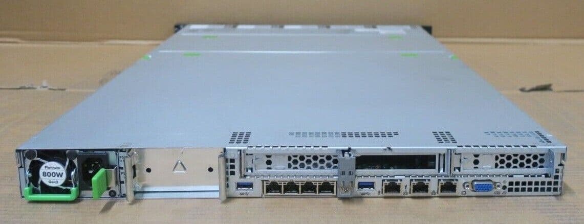 Fujitsu Primergy RX2530 M5 10-Bay CTO 1U Server 4 x 2 5" PCIe SSD 6 x ...