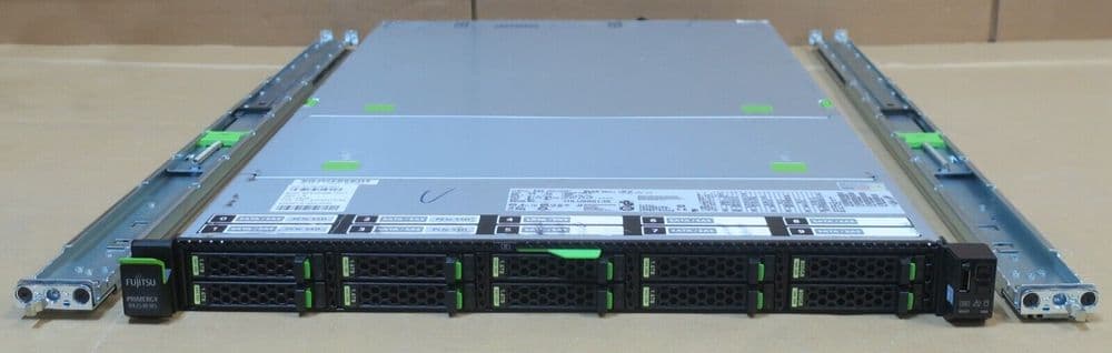 Fujitsu Primergy RX2530 M5 2x 16C Gold 6242 768GB RAM 14 4TB Storage 1U ...