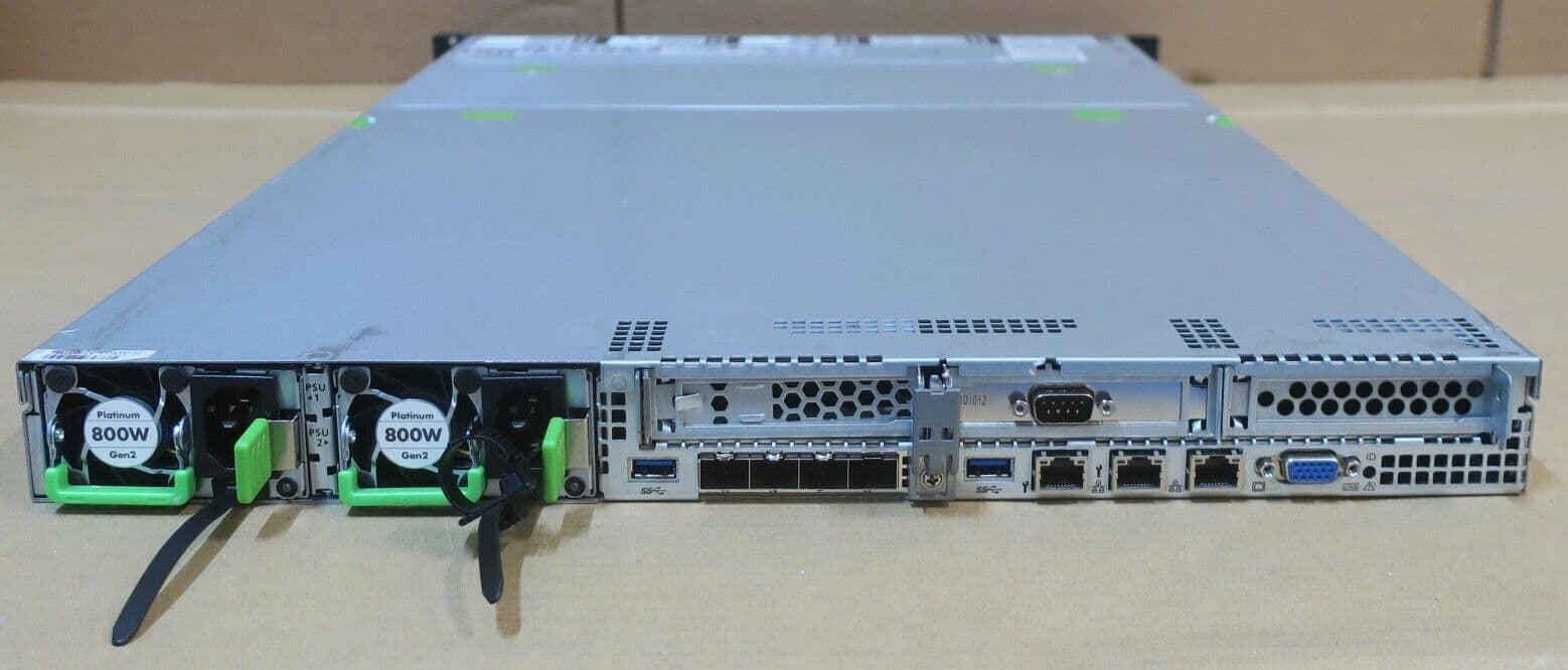 Fujitsu Primergy RX2530 M5 2x 16C Gold 6242 768GB RAM 14 4TB Storage 1U ...