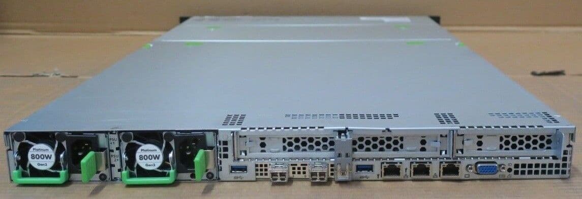 Fujitsu Primergy RX2530 M5 2x Scalable CPU CP400i 4x 2 5" Bay CTO 1U Server