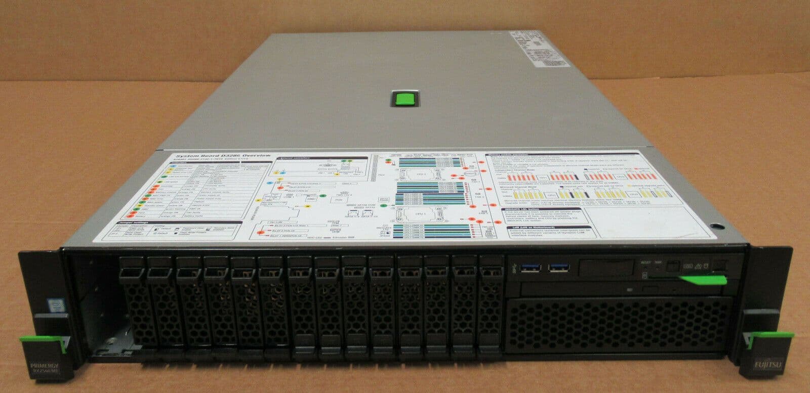 Fujitsu Primergy RX2540 M1 2x 12-Core Xeon E5-2680v3 4x 32GB DDR4 RAID ...