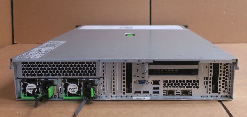 Fujitsu Primergy RX2540 M1 2x 6C E5-2620v3 128GB RAM 8x 2 5" SAS Bay Server