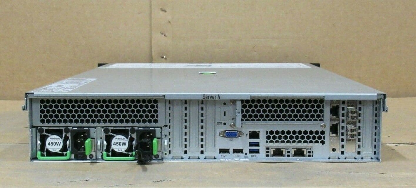 Fujitsu Primergy RX2540 M1 2x 8C E5-2630v3 2 40GHz 512GB 8 x 2 5" SAS ...