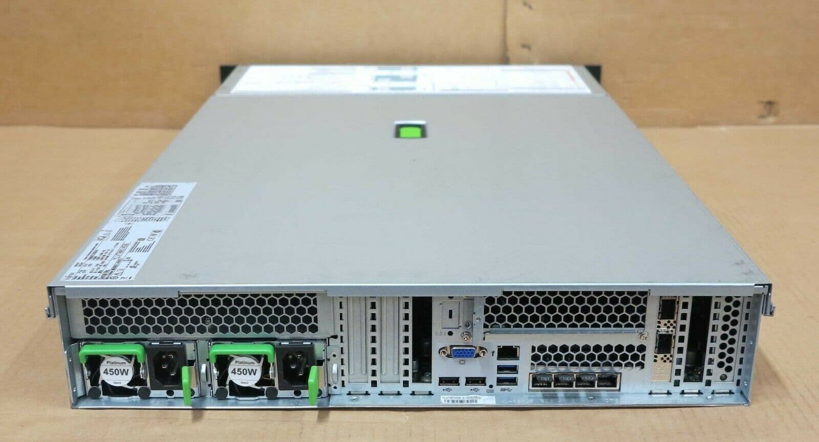 Fujitsu Primergy RX2540 M1 2x 8C E5-2630v3 256GB Ram CP400i 4x 3 5" Bay ...