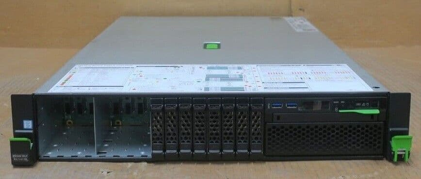 Fujitsu Primergy RX2540 M1 2x 8C E5-2667v3 3 20GHz 64GB Ram 8-Bay 2U ...