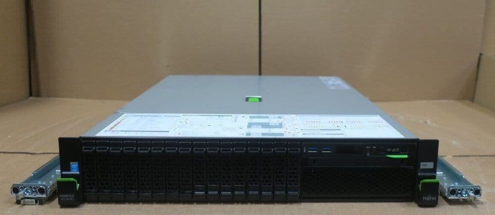 Fujitsu Primergy RX2540 M1 6C E5-2620v3 2 4GHz 64GB RAM 8x 2 5" SAS Bay ...