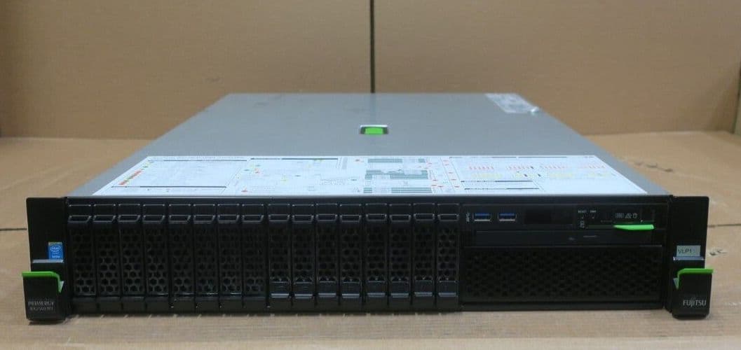 Fujitsu Primergy RX2540 M1 6C E5-2620v3 64GB RAM 8x 2 5" SAS Bay 2U Server