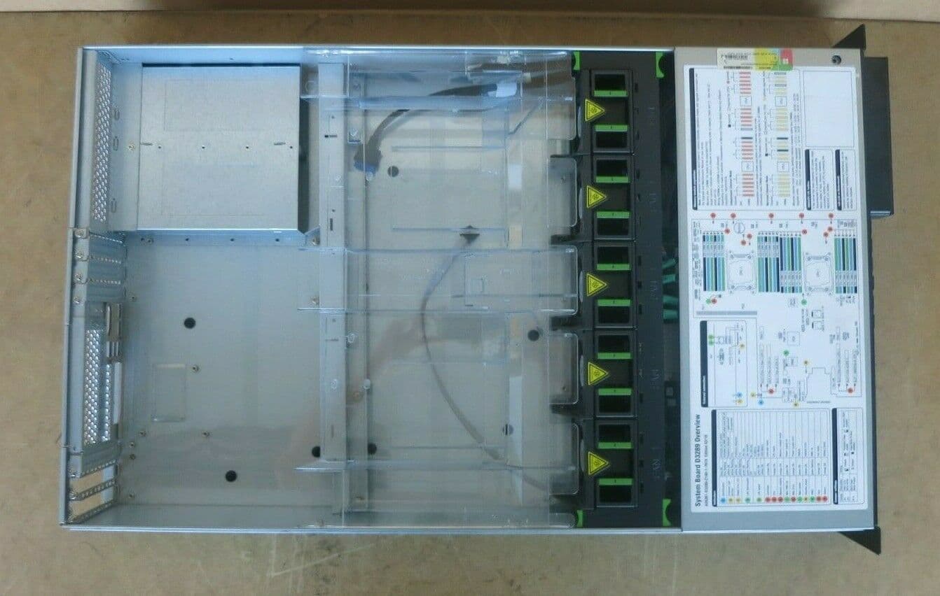 Fujitsu Primergy RX2540 M1/M2 Rack Mount 2U 16 x 2 5 BAYS Chassis Only
