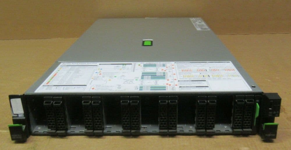 Fujitsu Primergy RX2540 M2 24x 2 5" 2U Server Chassis 2x 800W PSU NO MOBO