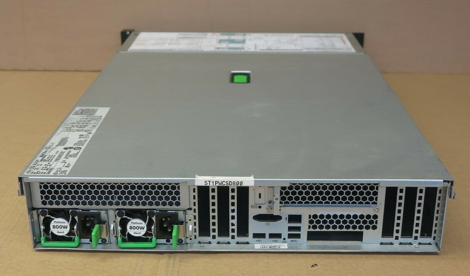 Fujitsu Primergy RX2540 M2 24x 2 5" SAS 2U Server Chassis 2x 800W PSU ...