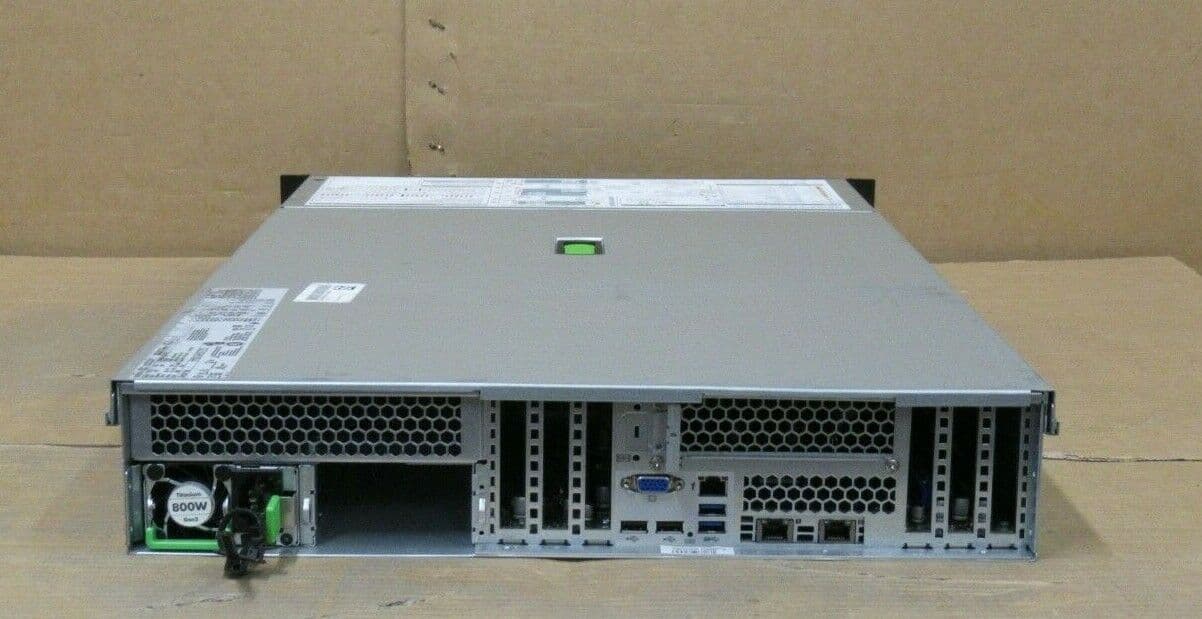 Fujitsu Primergy RX2540 M2 2x 16-Core E5-2697Av4 No Ram 8x 2 5" Bay 2U ...