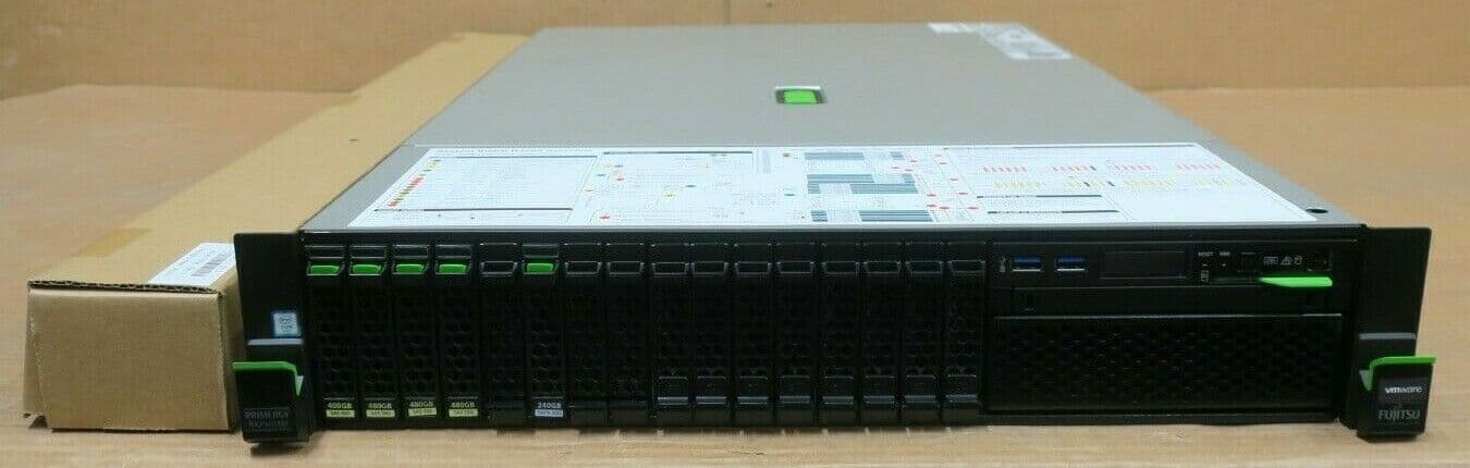 Fujitsu Primergy RX2540 M2 8Core E5-2620v4 2 1GHz 64GB 2 08TB SSD ...