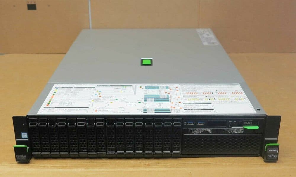 Fujitsu Primergy RX2540 M2 8x 2 5" 2U Server Chassis NO MOTHERBOARD