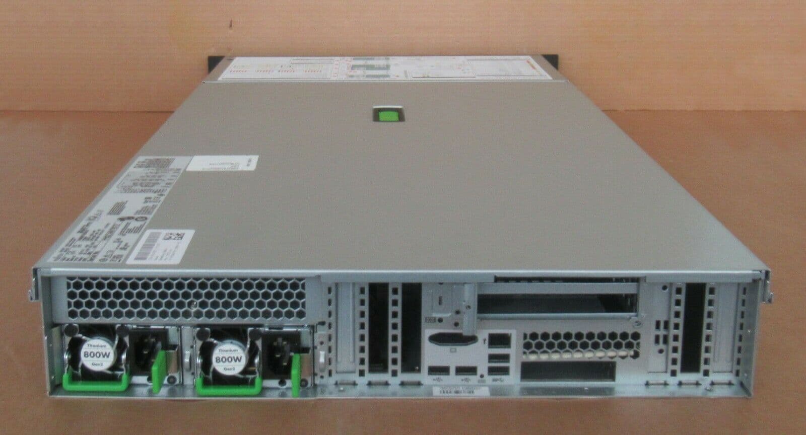 Fujitsu Primergy RX2540 M2 8x 2 5" 2x 800W PSU 2U Server Chassis ONLY ...