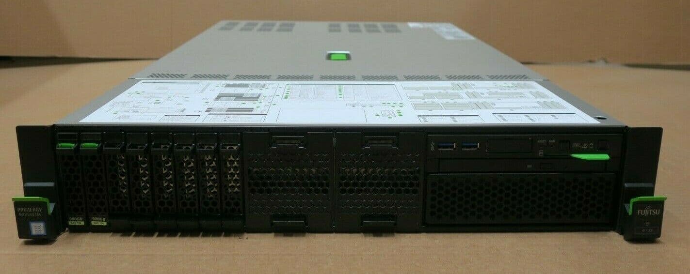 Fujitsu Primergy RX2540 M4 20Core Gold 6148 2 4GHz 16GB Ram 1 8TB ...