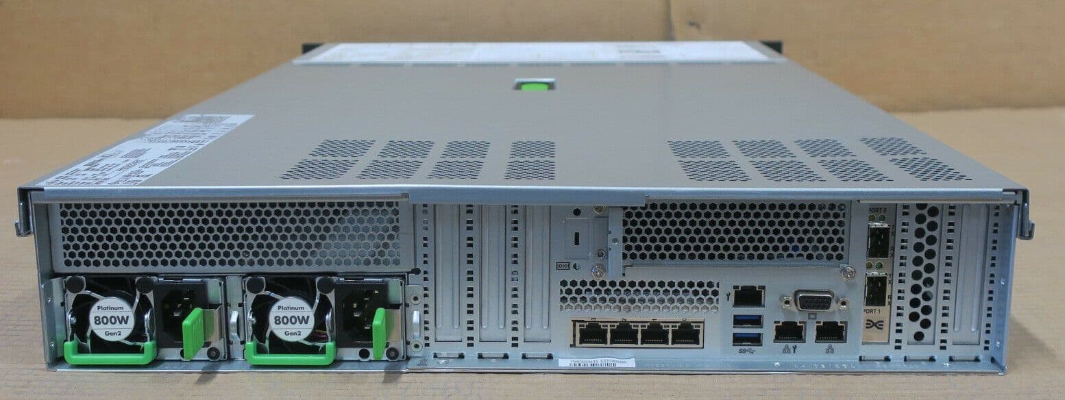 Fujitsu Primergy RX2540 M4 2x 12C Gold 5118 256GB Ram 1 08TB Storage ...