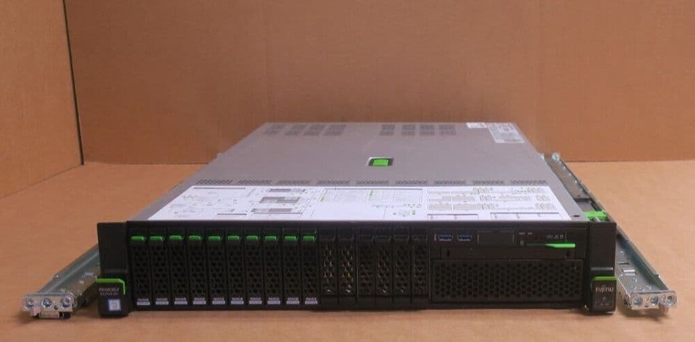Fujitsu Primergy RX2540 M4 2x 12C Gold 5118 384GB Ram 10x 960GB SSD ...