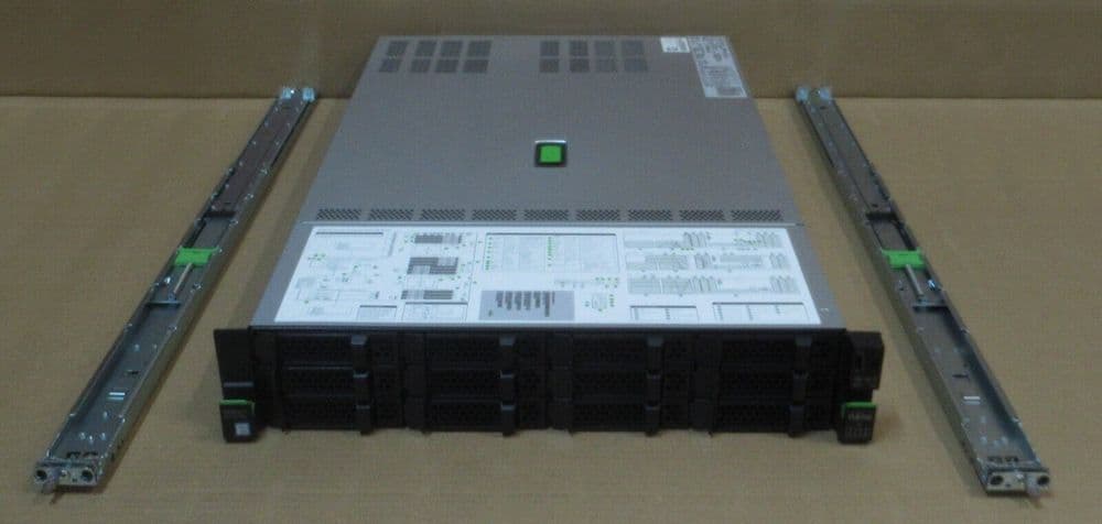 Fujitsu Primergy RX2540 M4 2x 22C Gold 6152 768GB 12x 3 5" 4x 2 5" Bay ...