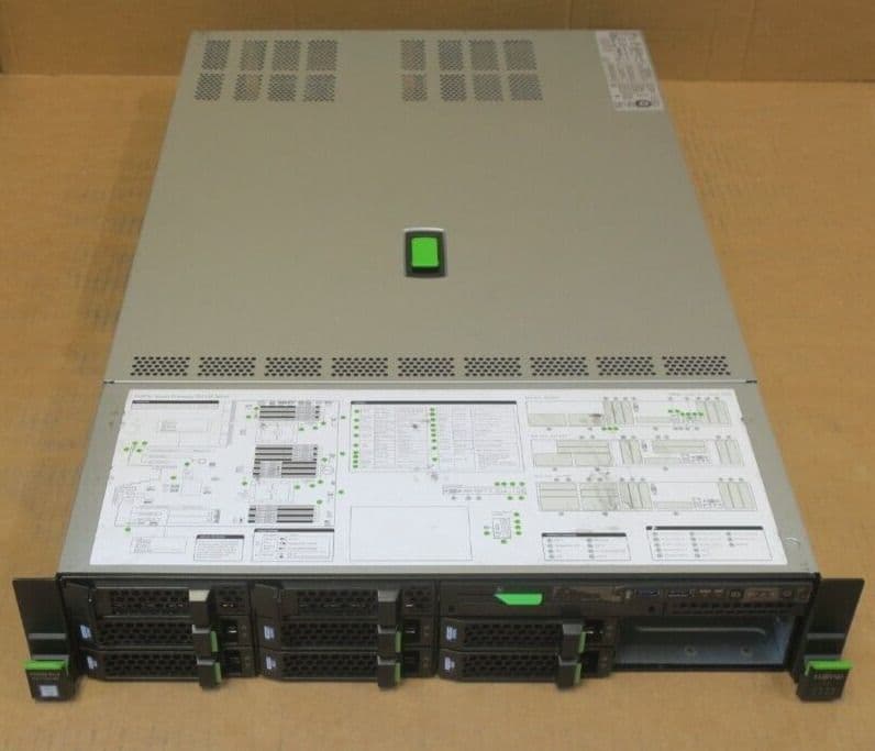 Fujitsu Primergy RX2540 M4 2x 28C Platinum 8176 1TB Ram 24 48TB 8-Bay ...