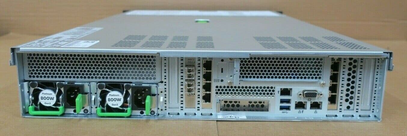 Fujitsu Primergy RX2540 M4 2x 6C Gold 6128 3 4GHz 96GB Ram 5x 1TB HDD ...