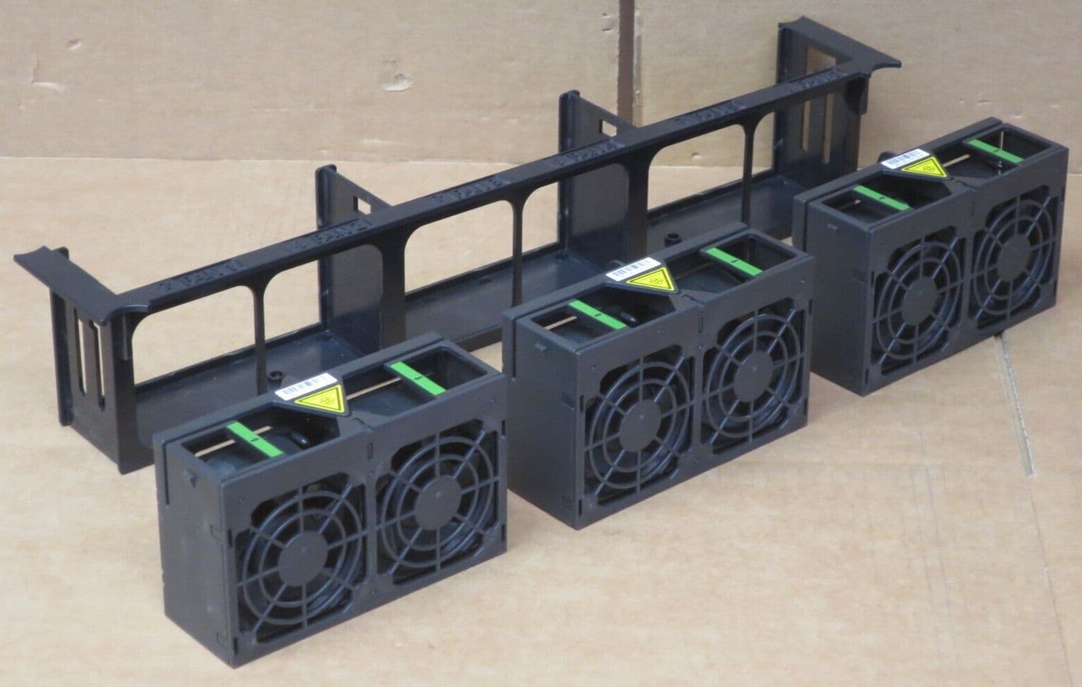 Fujitsu Primergy RX2540 M4 3 x Dual Fan Module With Housing Assembly ...