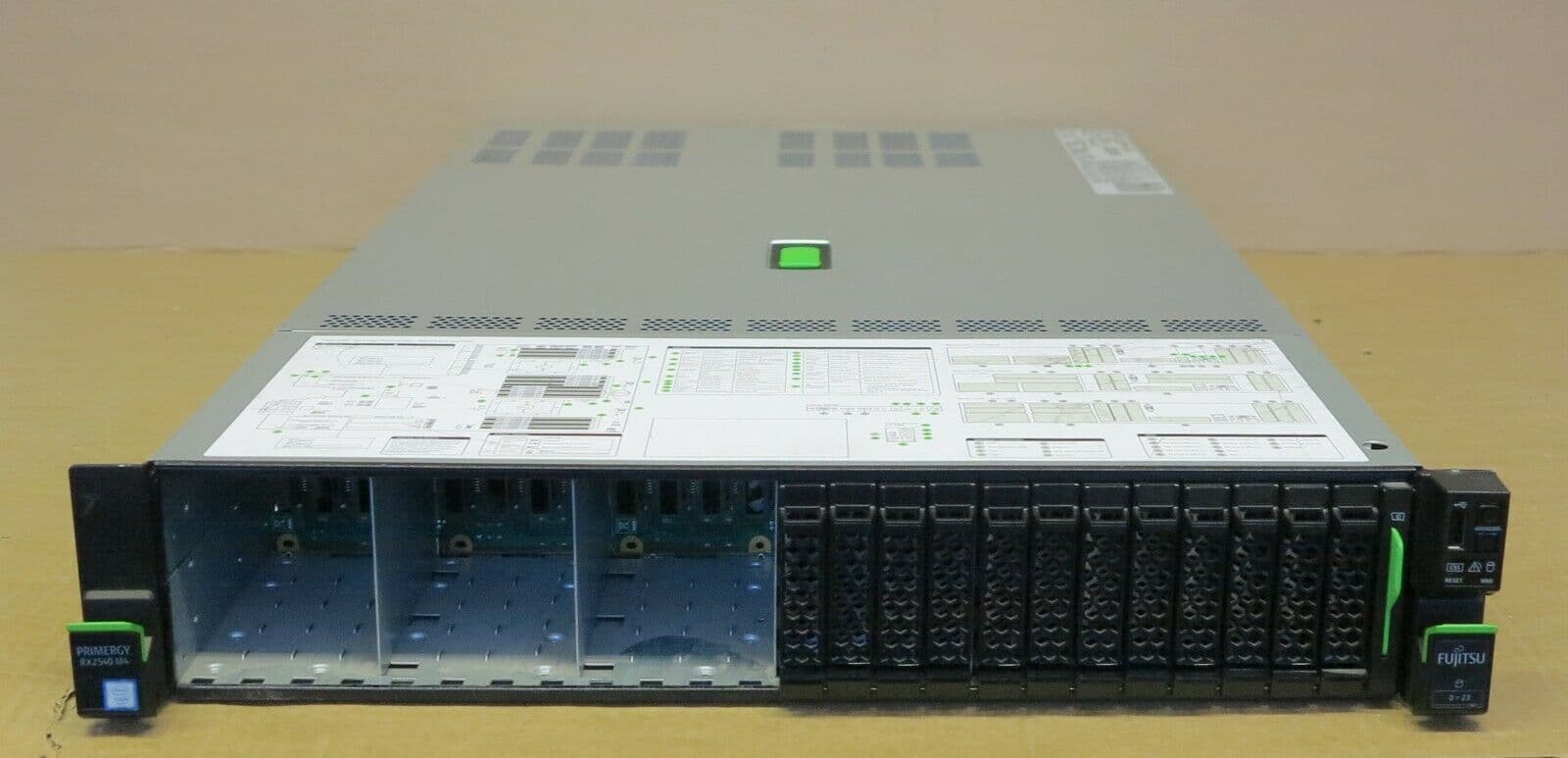Fujitsu Primergy RX2540 M4 3x 8 Slot 2 5" SAS Bays 2U Server Chassis NO ...
