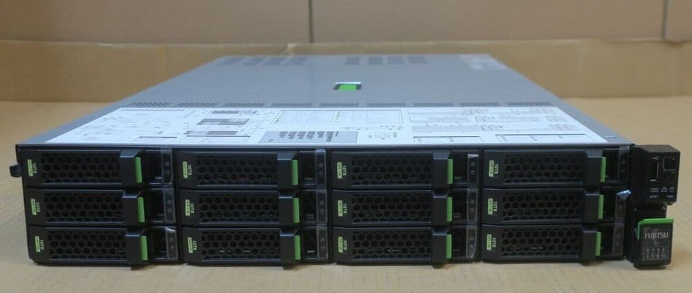 Fujitsu Primergy RX2540 M4 4C Silver 4112 64GB Ram 120 96TB Storage 2U ...