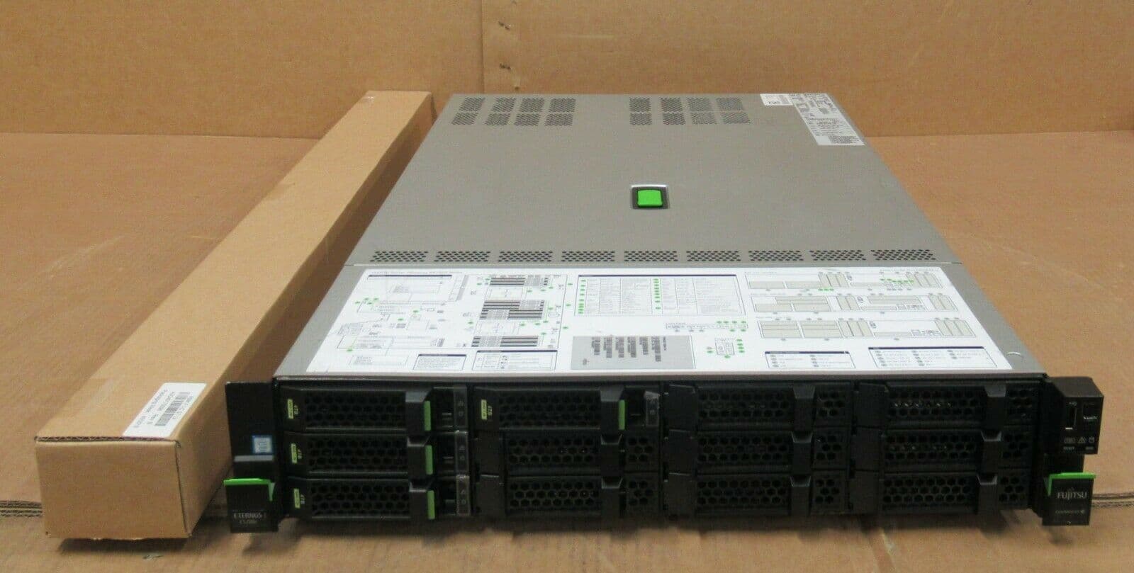 Fujitsu Primergy RX2540 M4 8C Bronze 3106 1 7GHz 32GB 16TB HDD 960GB ...