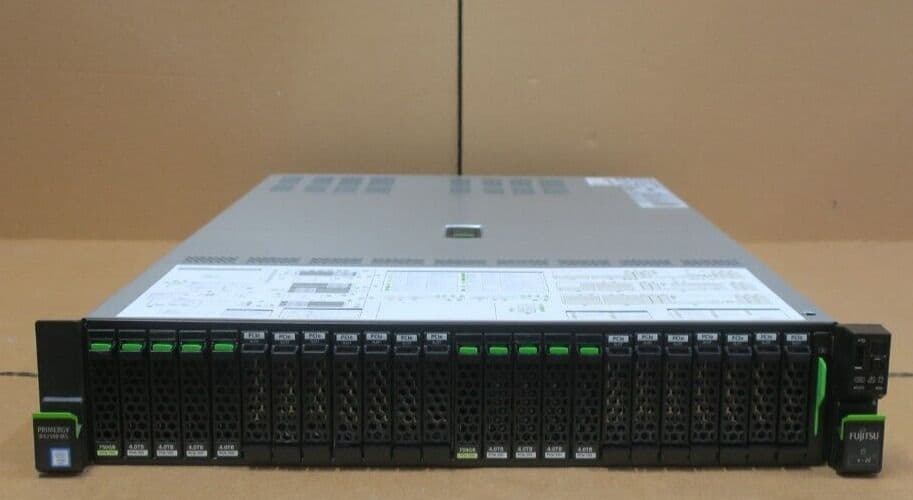 Fujitsu Primergy RX2540 M5 28C Gold 6258R 64GB 33 5TB NVMe Storage 24 ...