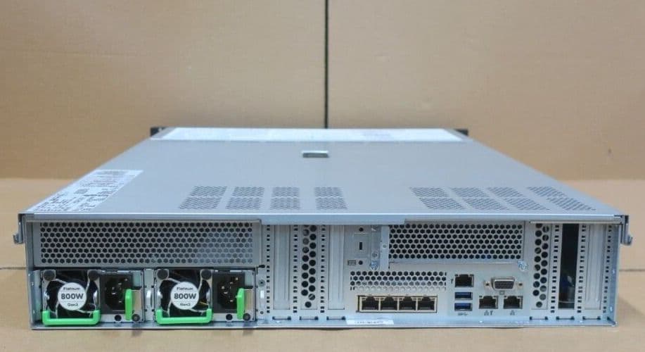 Fujitsu Primergy RX2540 M5 28C Gold 6258R 64GB 33 5TB NVMe Storage 24 ...