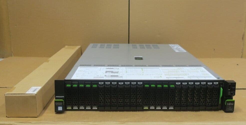 Fujitsu Primergy RX2540 M5 28C Platinum 8280M 64GB 33 5TB NVMe 24-Bay ...