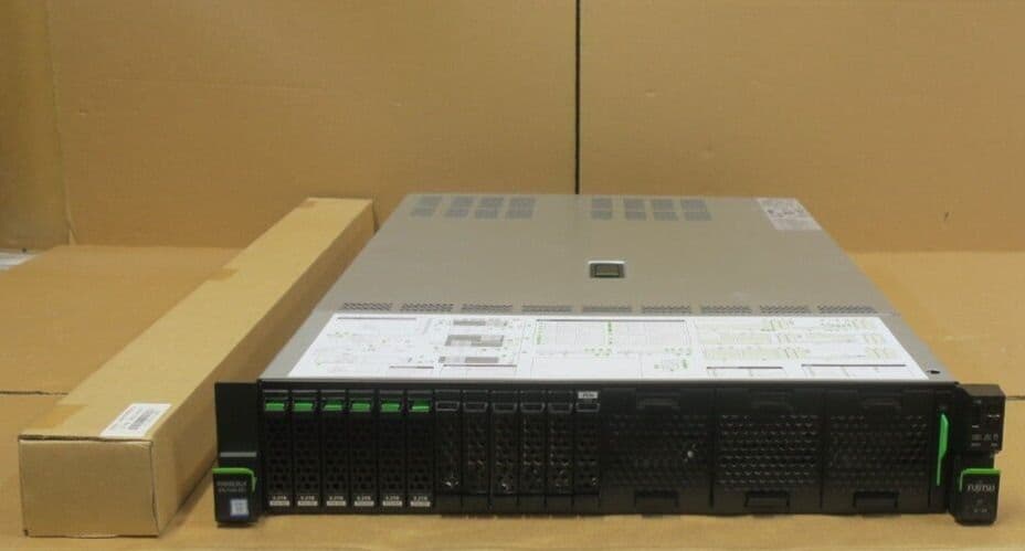 Fujitsu Primergy RX2540 M5 2x 24C Platinum 8260 128GB 6x3 2TB NVMe 12 ...