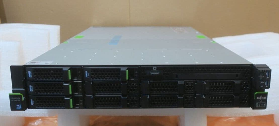 Fujitsu Primergy RX2540 M6 2x 16C Silver 4314 128GB 2 96TB NVidia A2 ...