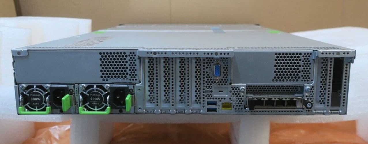 Fujitsu Primergy RX2540 M6 2x 16C Silver 4314 128GB 2 96TB NVidia A2 ...