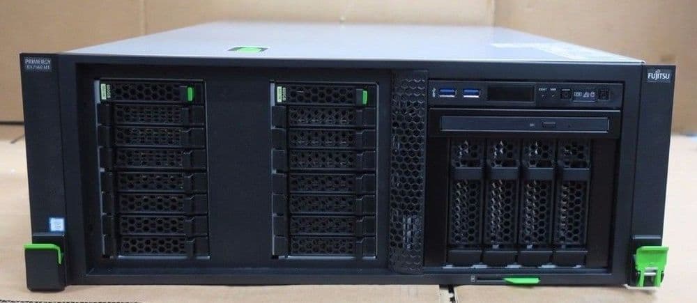 Fujitsu Primergy RX2560 M1 2x Xeon E5-2620v3 Six Core 2 40GHz 16GB 1 ...