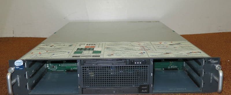 Fujitsu PRIMERGY RX300 S3 - 2x Dual Core XEON 3Ghz 16GB RAM 2U ...