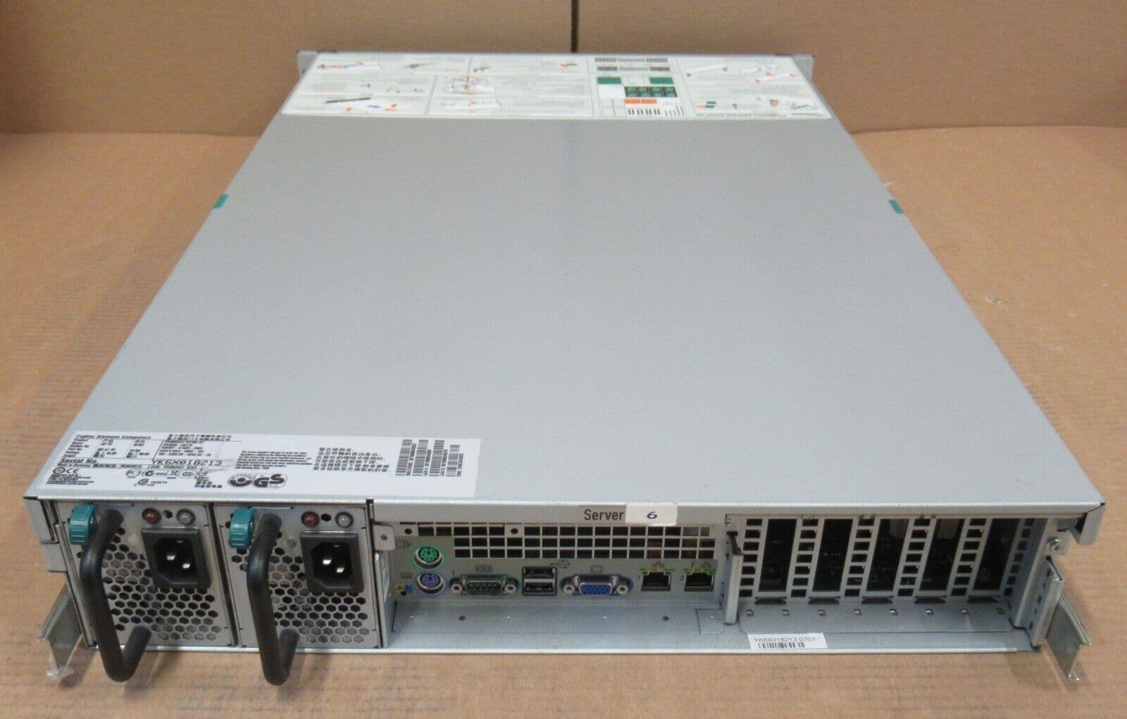 Fujitsu PRIMERGY RX300 S3 2x Quad-Core E5345 2 33GHz 2GB 2U Rackmount ...